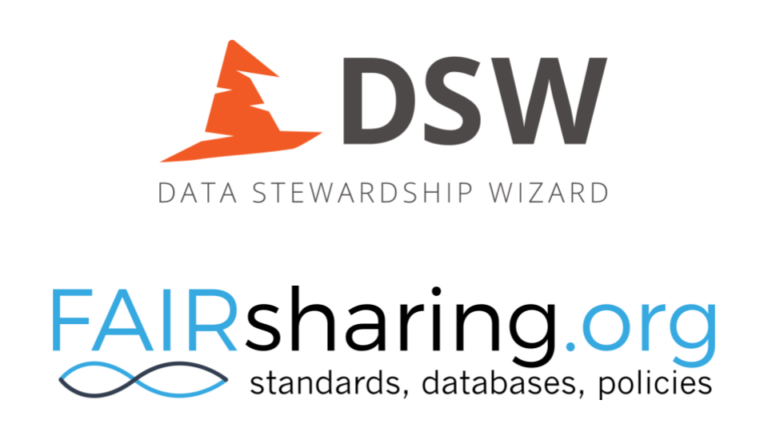 Data Stewardship Wizard and FAIRsharing collaborate to share policy, database and standard ...